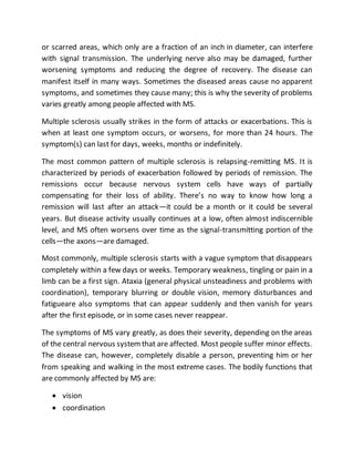 Multiple sclerosis | PDF