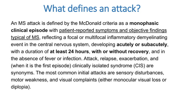 Multiple sclerosis: Introduction, Risk Factors, Diagnosis and Treatment ...
