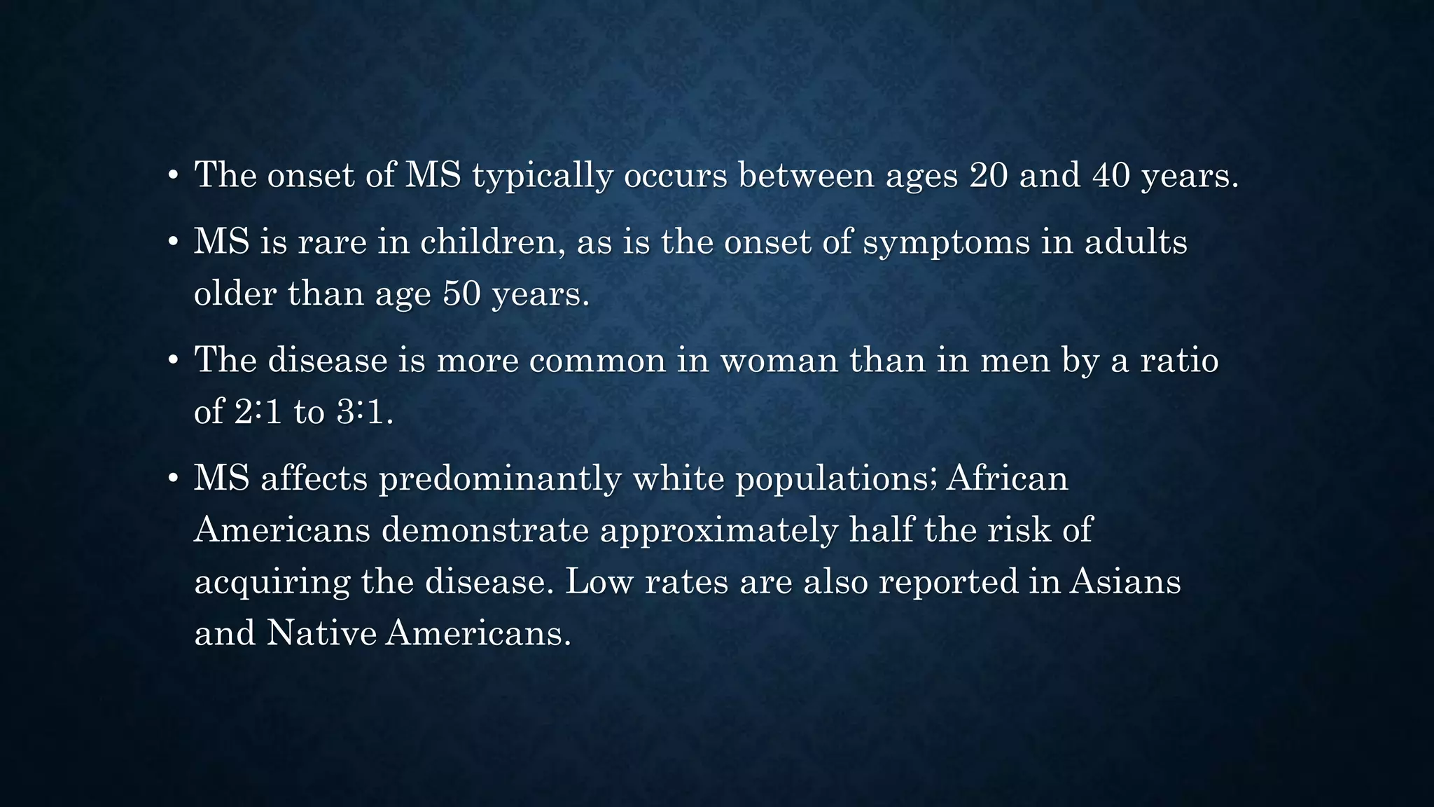 Multiple sclerosis | PPTX