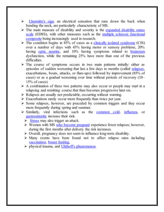 Multiple sclerosis | DOCX