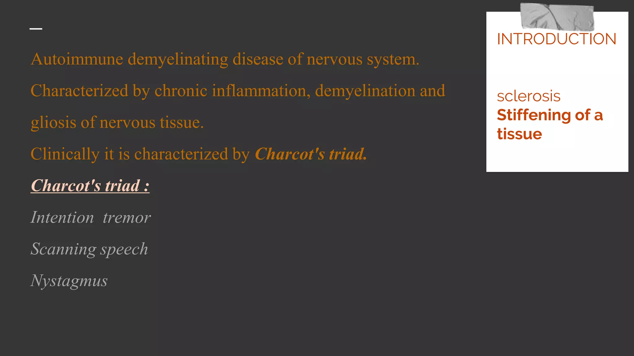 Multiple sclerosis | PPTX