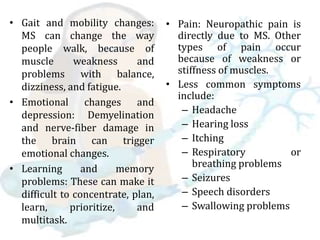 Multiple Sclerosis | PPTX