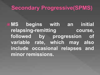 MULTIPLE SCLEROSIS | PPT