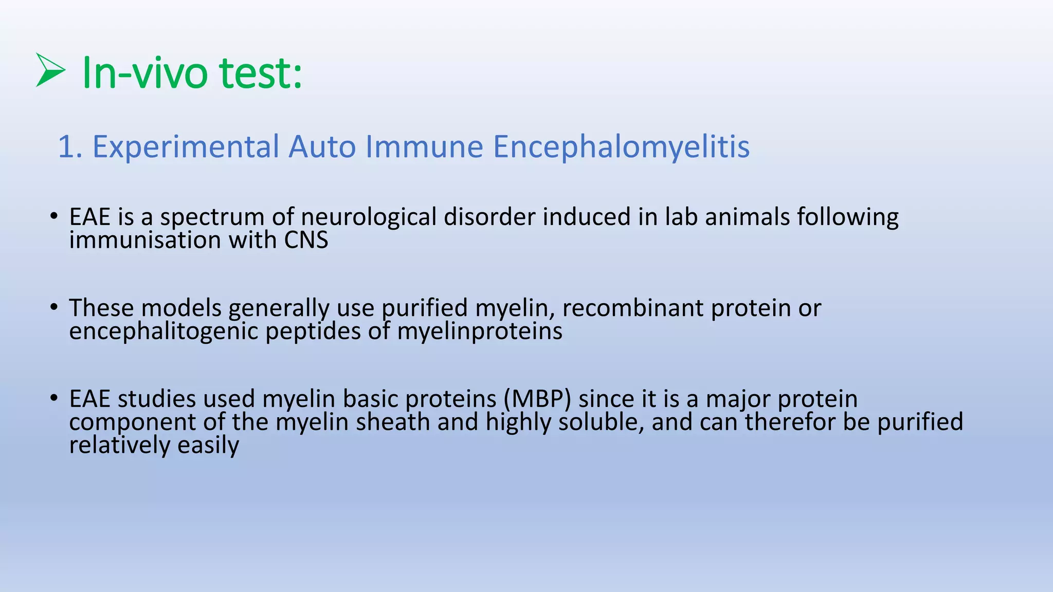 screening model for Multiple sclerosis | PPTX