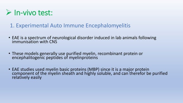 screening model for Multiple sclerosis | PPTX | Brain and Nervous ...