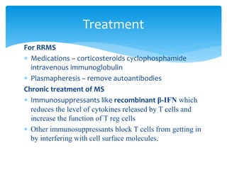 Multiple sclerosis | PPTX