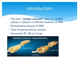 Multiple sclerosis | PPT
