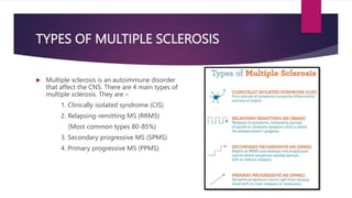 Good morning students, today we discuss about the Multiple Sclerosis ...