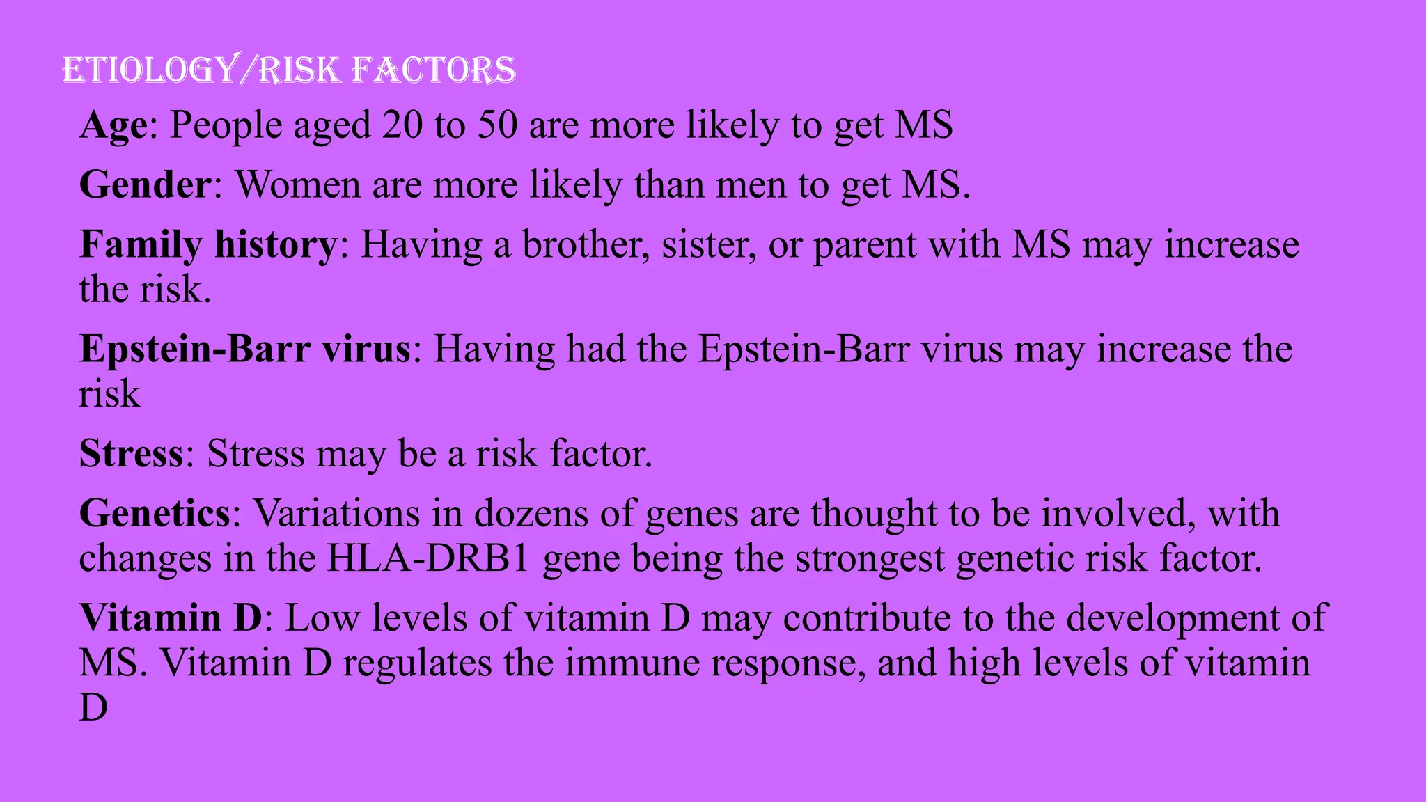 Multiple sclerosis( neurological disorders) | PPTX