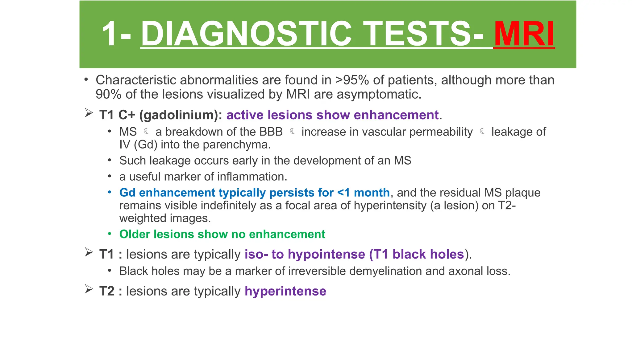 Multiple Sclerosis DIAGNOSIS TREATMENT.pptx