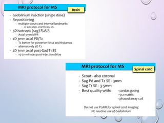 Imaging in Multiple sclerosis | PPTX