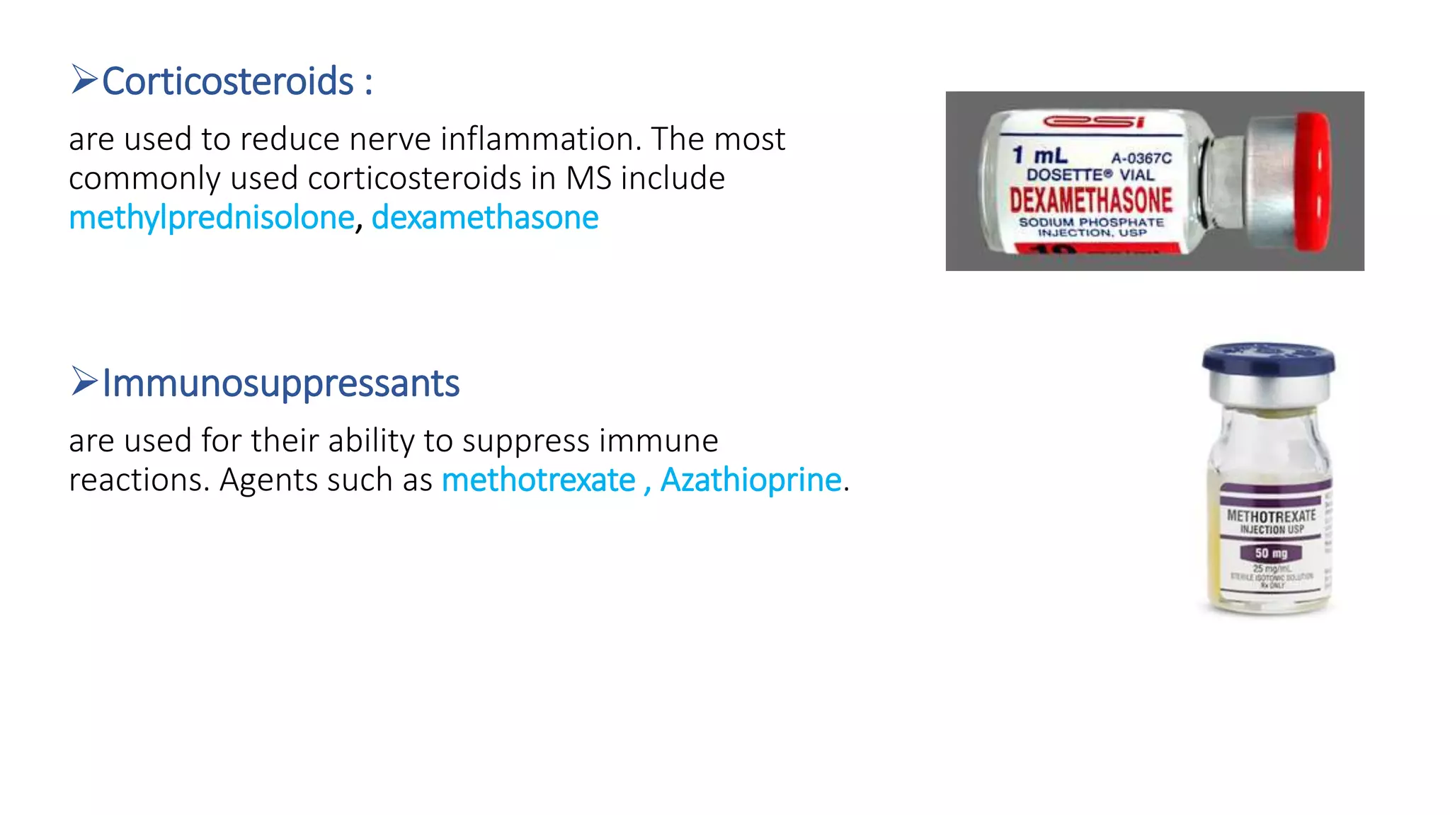 Multiple sclerosis pathophysiology, diagnosis, and treatment | PPTX