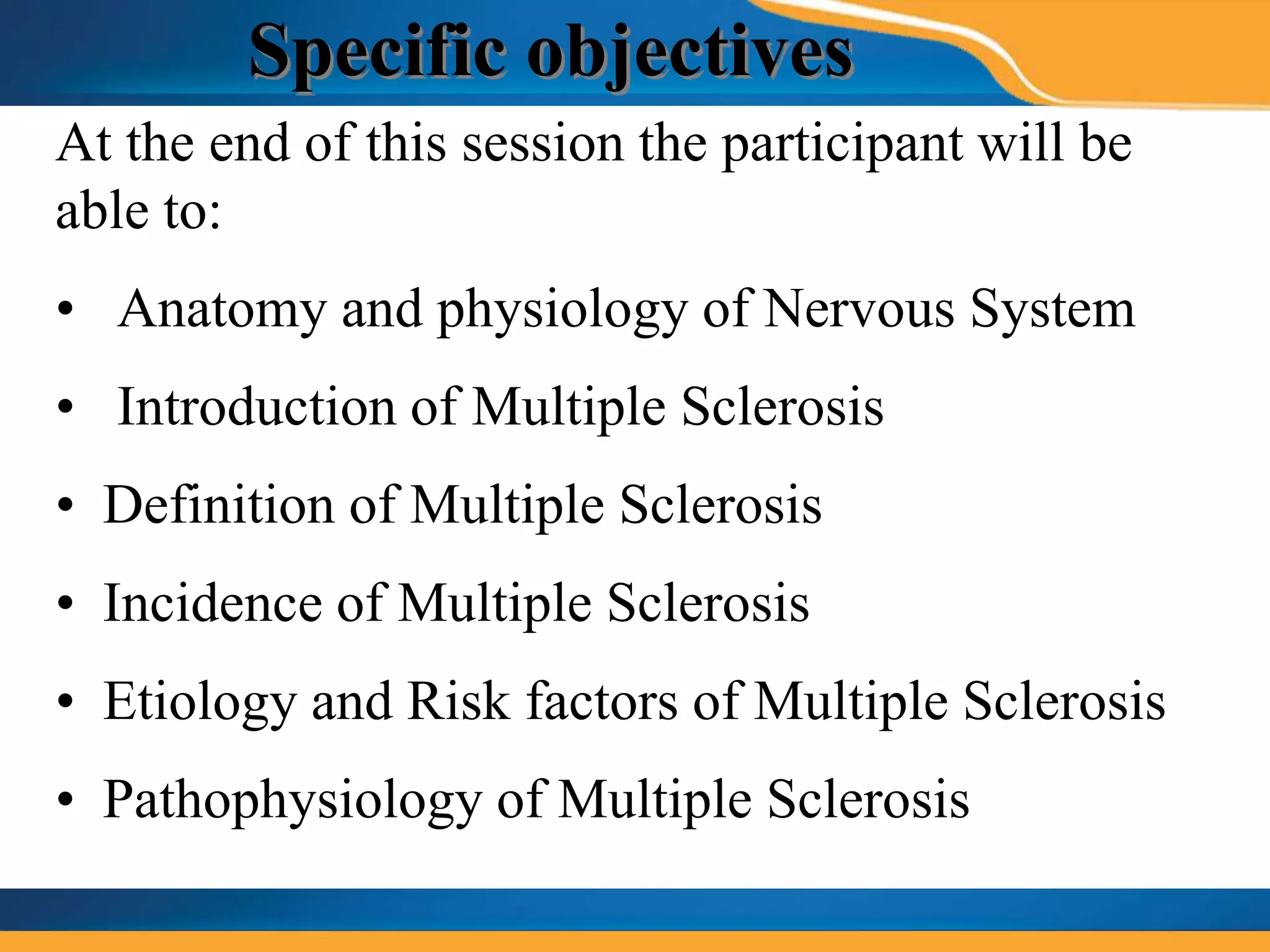 Multiple sclerosis- Sushila [Autosaved].ppt