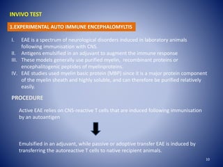 Multiple sclerosis screening methods | PPTX