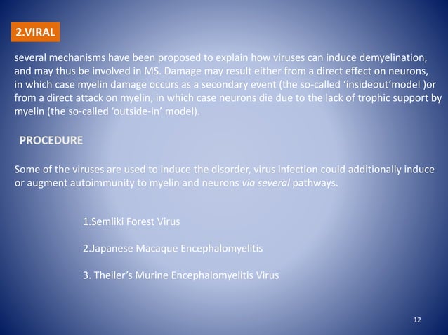 Multiple sclerosis screening methods | PPTX | Brain and Nervous System Disorders | Diseases and ...