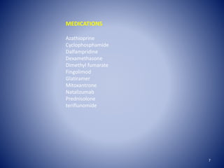 Multiple sclerosis screening methods | PPTX