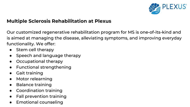 Multiple Sclerosis and the Immune System - Plexus | PPT