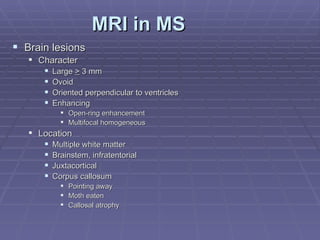 Multiple Sclerosis Diagnostics Dr C Bourque | PPT