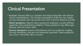 Multiple Sclerosis (Group 2).pptx . | PPTX