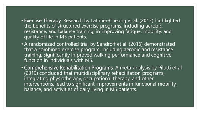 Multiple Sclerosis (Group 2).pptx . | PPTX | Brain and Nervous System ...