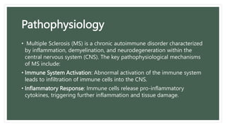 Multiple Sclerosis (Group 2).pptx . | PPTX | Brain and Nervous System ...