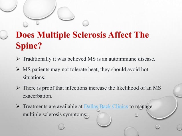 Multiple Sclerosis – How It Affects Your Body And Your Life | PPT