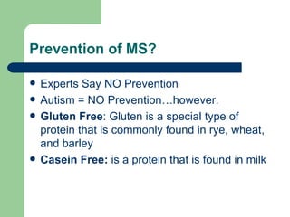Multiple Sclerosis (MS) | PPT