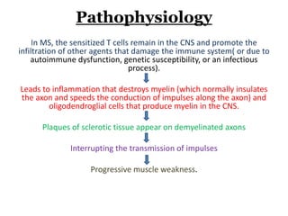 Multiple sclerosis (ms) | PPTX | Physical Therapy | Wellness