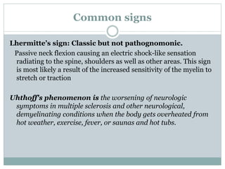 Multiple sclerosis rehab | PPT