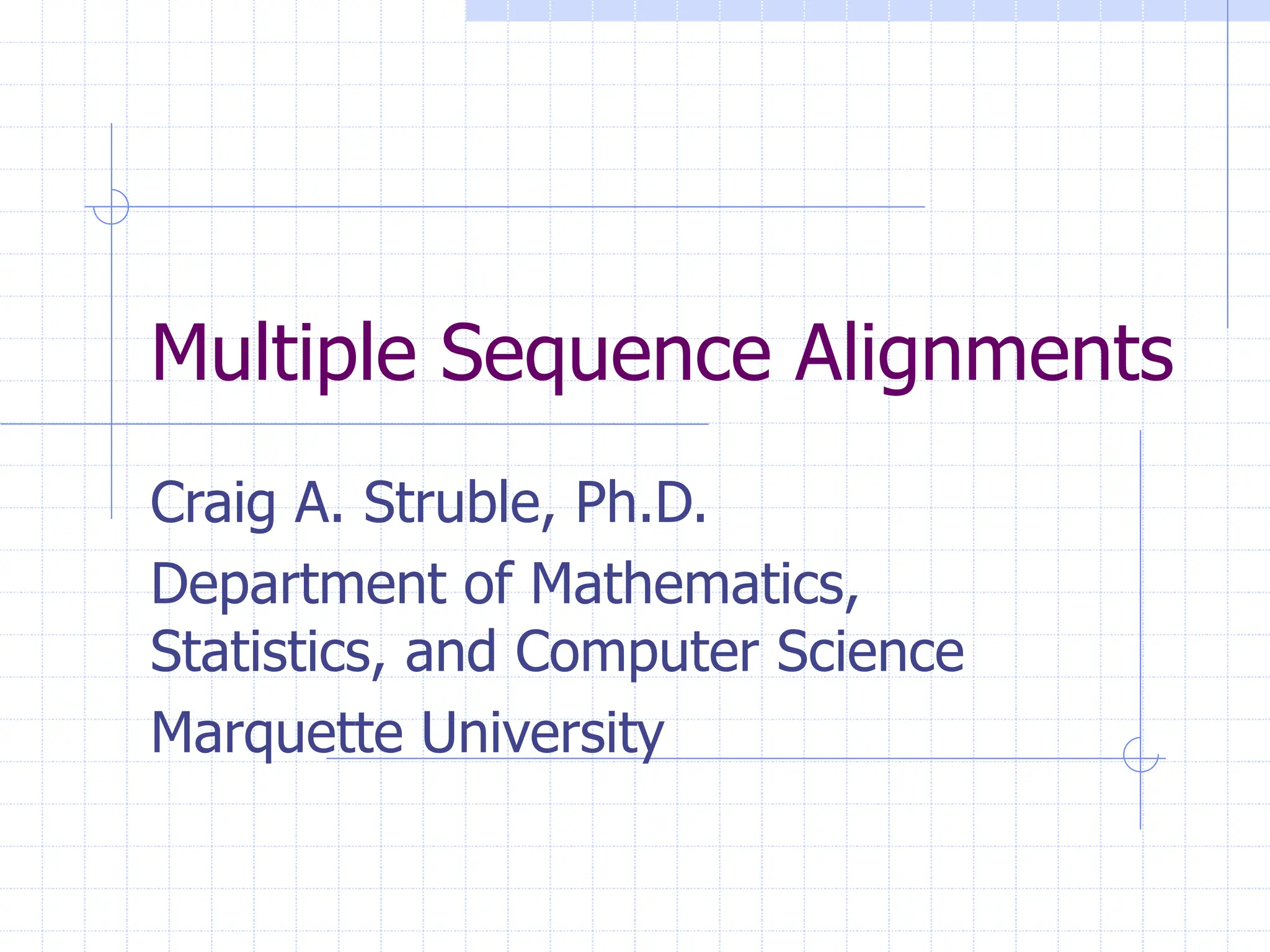multipleSeqAlignment.ppta4432455344534534 | PPT