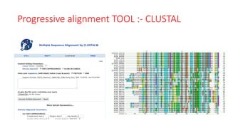 Multiple sequence alignment | PPTX
