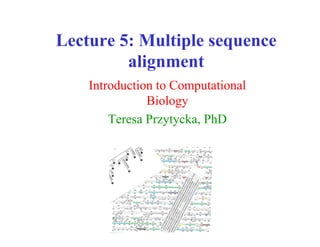 Multiple sequence alignment | PDF