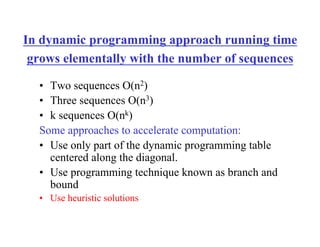 Multiple sequence alignment | PDF