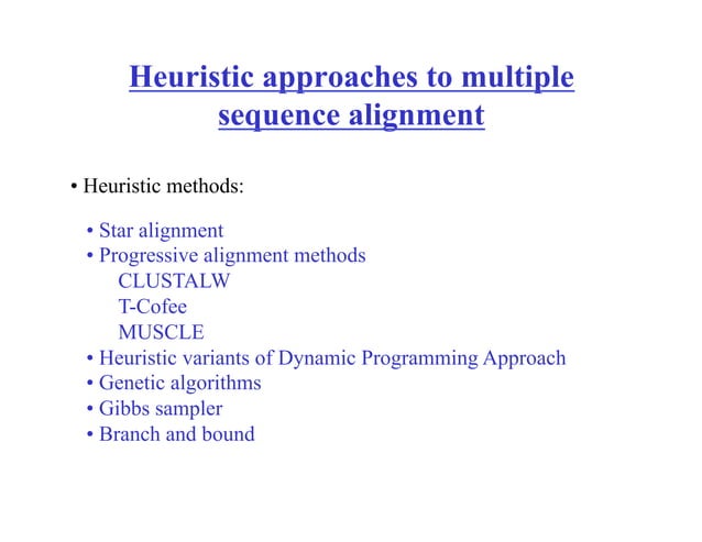 Multiple sequence alignment | PDF | Programming Languages | Computing