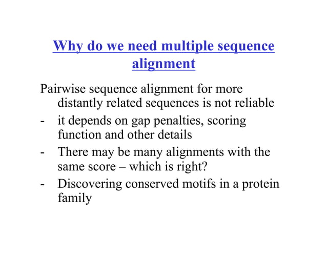 Multiple sequence alignment | PDF | Programming Languages | Computing