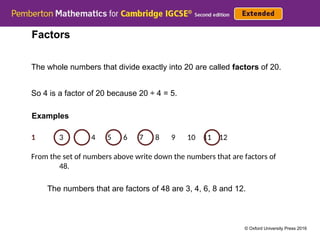 MULTIPLES, FACTORS, PRIMES, SQUARES AND CUBES.ppt