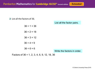 MULTIPLES, FACTORS, PRIMES, SQUARES AND CUBES.ppt