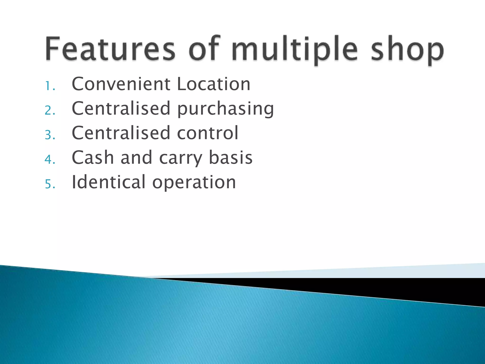 Multiple shops ppt 201 | PPTX