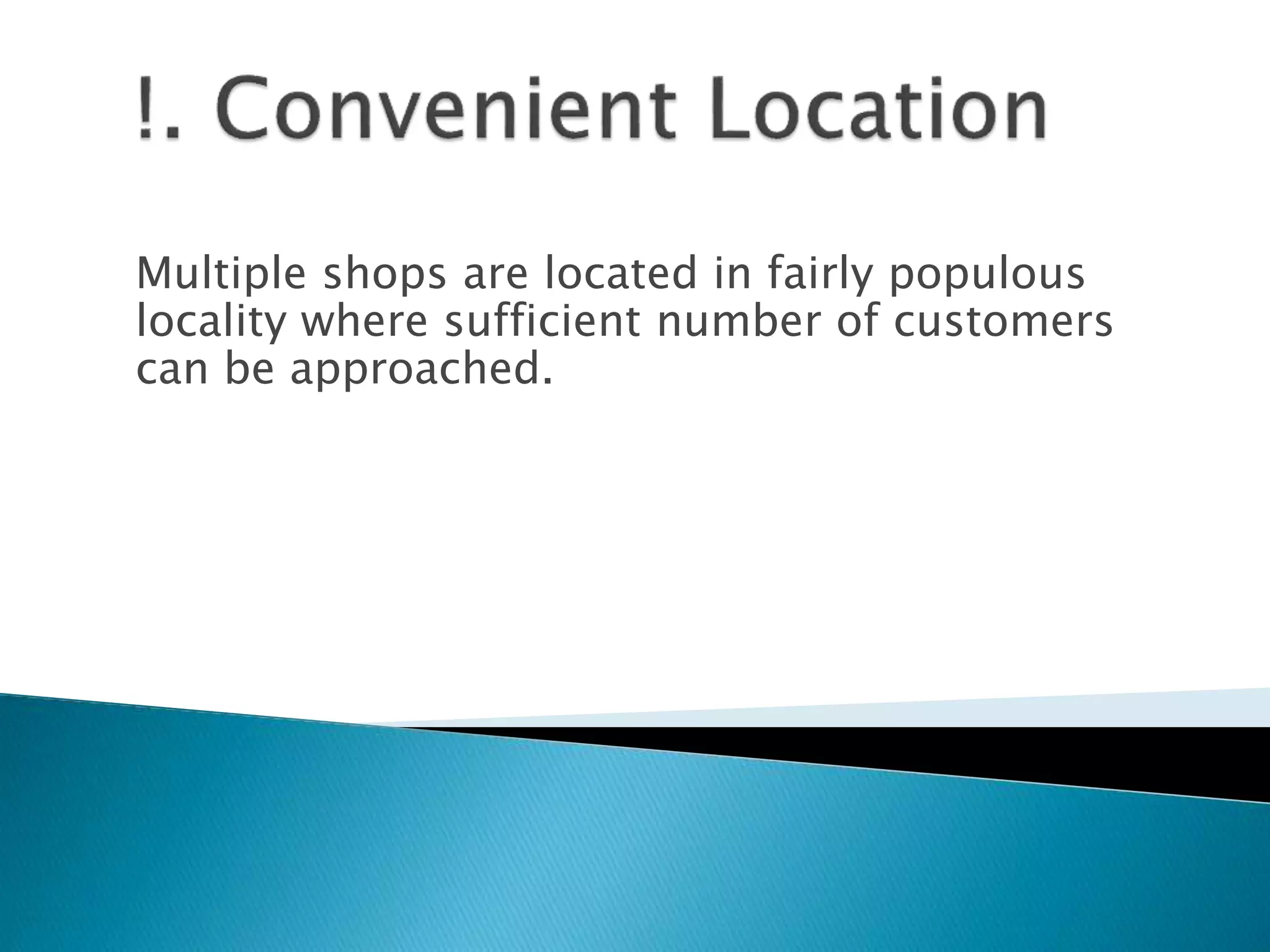 Multiple shops ppt 201 | PPTX
