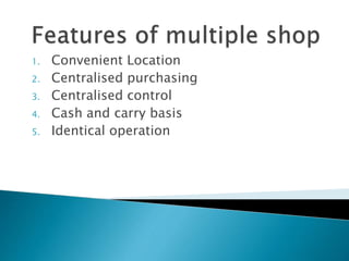 Multiple shops ppt 201 | PPTX