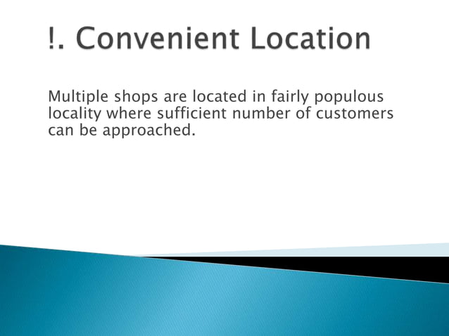 Multiple shops ppt 201 | PPTX