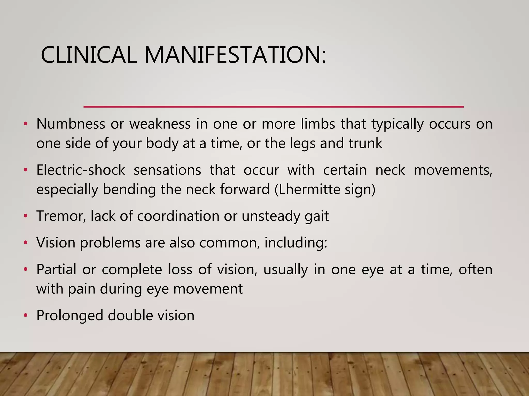Multiple sclerosis (MS) | PPTX