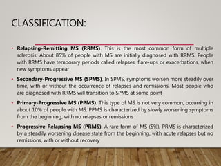 Multiple sclerosis (MS) | PPTX