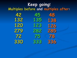 Multiples of 2_3_5_10 | PPT