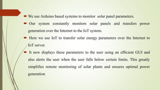 Multiple Solar Panels Fault Detection.pptx