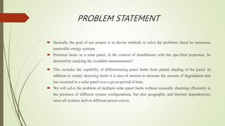 Multiple Solar Panels Fault Detection.pptx