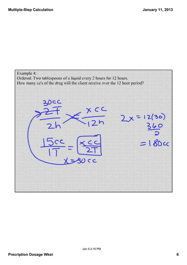 Multiple step calculations | PDF
