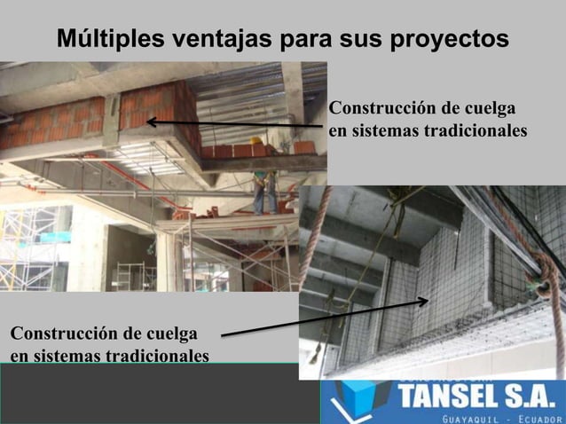 Multiples ventajas para sus proyectos Tansel | PPT