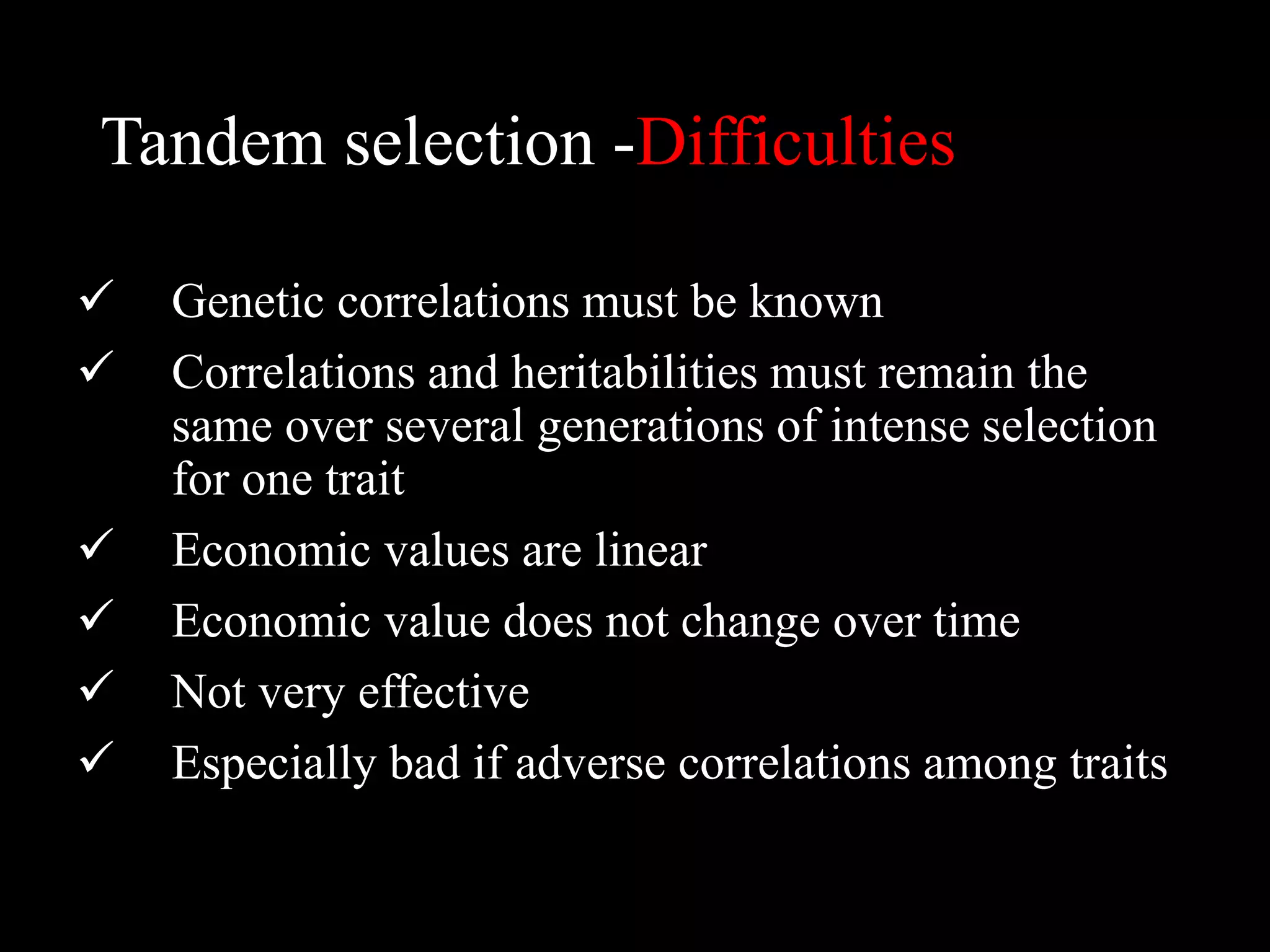 Multiple trait selection | PPTX