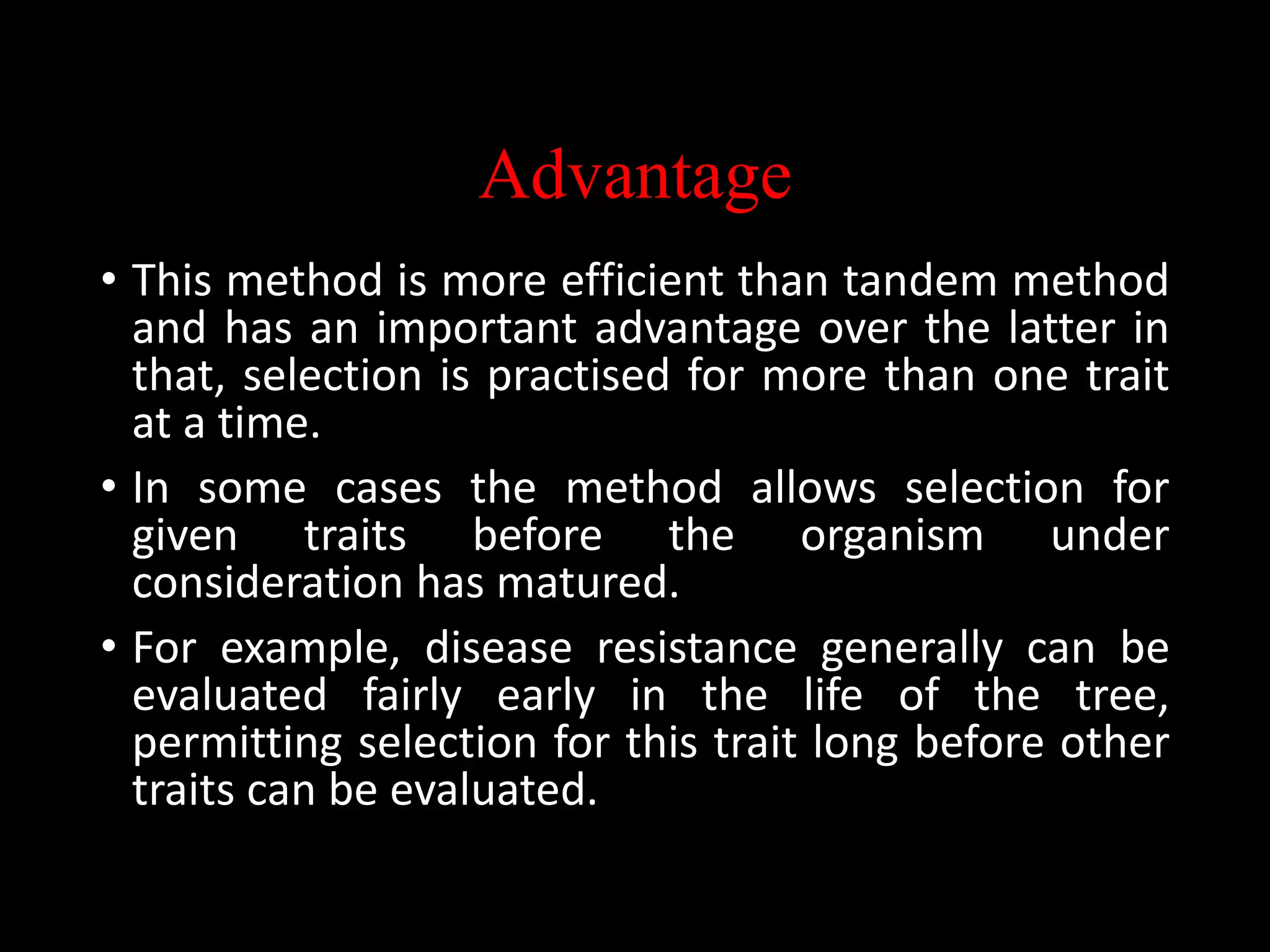 Multiple trait selection | PPTX